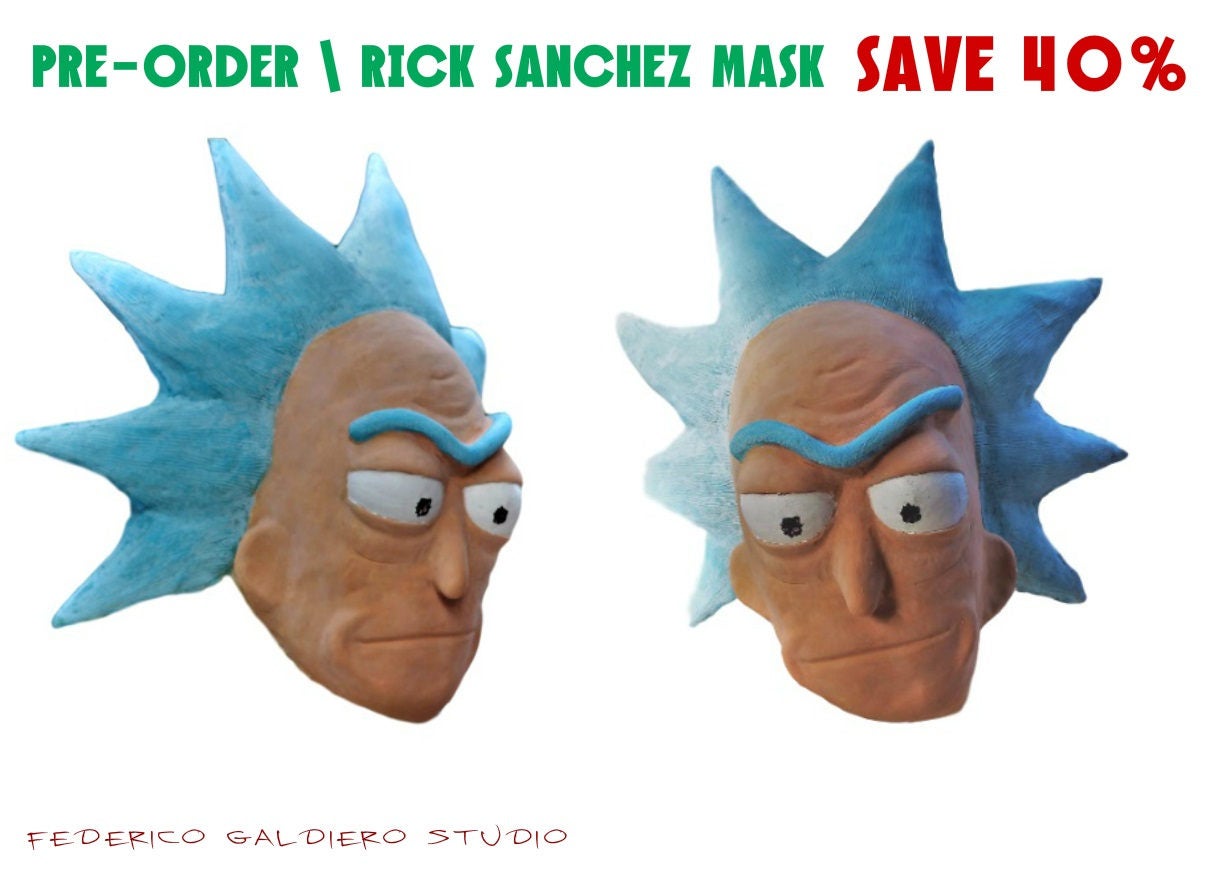 Rick Sanchez Mask PRE-ORDER