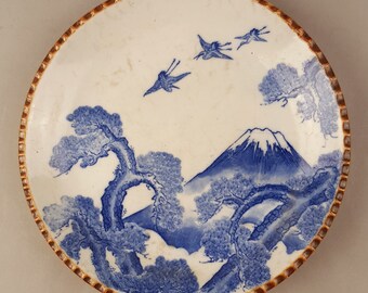 Mt fuji plate | Etsy