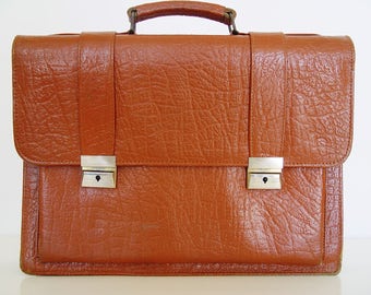 Vintage briefcase | Etsy