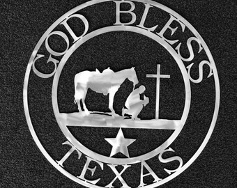 God bless texas | Etsy