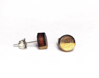 Wood silver jewelry | Etsy