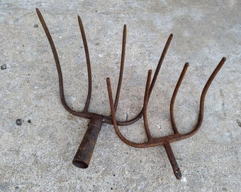 Antique pitchfork | Etsy