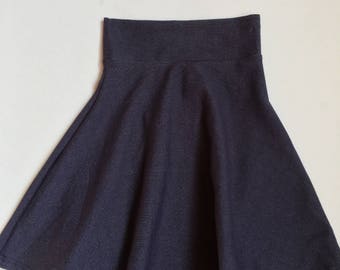 Girls denim skirt | Etsy