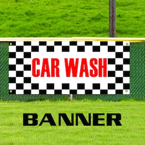 Car wash sign | Etsy