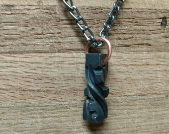 Hand forged necklace | Etsy