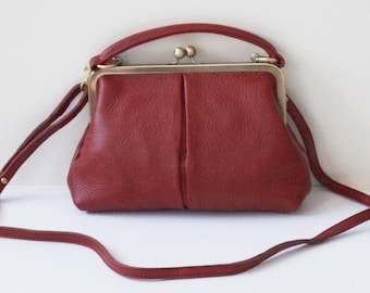 Kiss lock handbag | Etsy