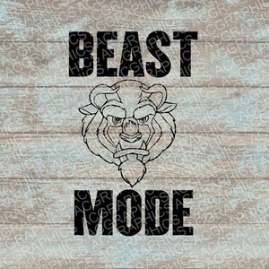 Beast mode svg | Etsy