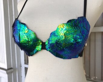 Dragon scale bra | Etsy
