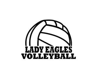 Eagles volleyball | Etsy