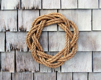Rope wreath | Etsy