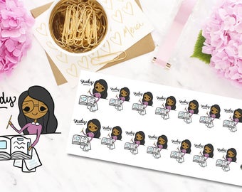 Study stickers | Etsy