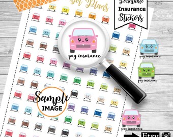 Bill Payment Stickers Finance Printable Stickers PRINTABLE