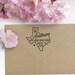 Custom Texas State Return Address Stamp perfect gift for