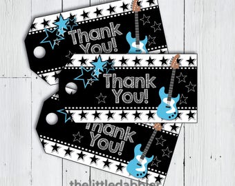 Rock star thank you | Etsy