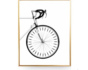 Bike print | Etsy