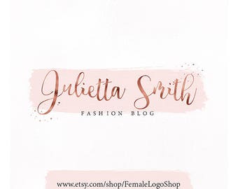 Feminine logo | Etsy