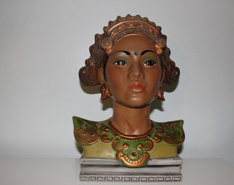 Indian bust | Etsy