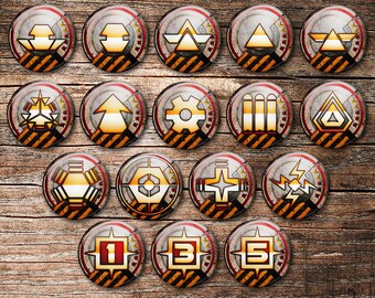 Custom game tokens for table top & trading card by SlingPaint