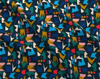 Abstract fabric | Etsy