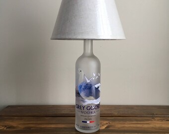 Grey goose lamp | Etsy