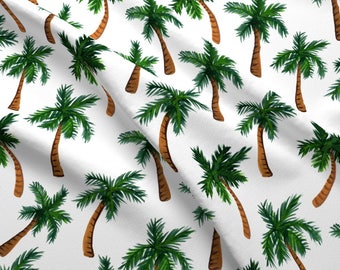 Palm tree fabric | Etsy
