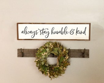 Humble and kind | Etsy
