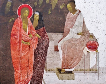 Original Ivanka Demchuk icons prints on canvas by ModernIconArt