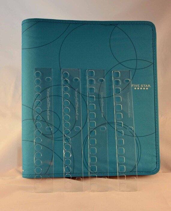 3 Ring Binder Storage/Organizing Kit with 4 Organizer Inserts