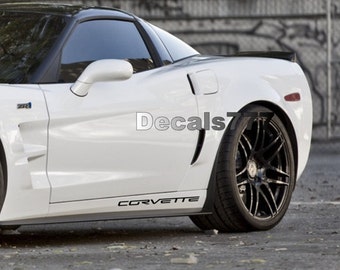 C6 corvette decal | Etsy