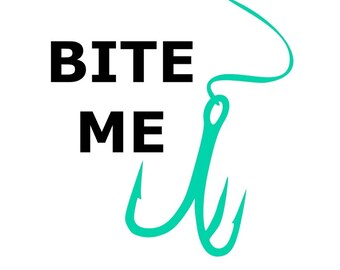 Bite me svg | Etsy