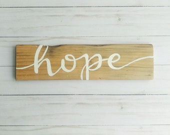 Natural wood sign | Etsy