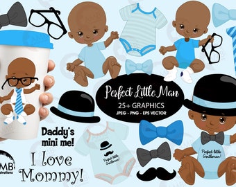 Baby boy clipart | Etsy
