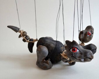 Dragon puppet | Etsy