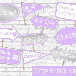 Lavender baby shower | Etsy
