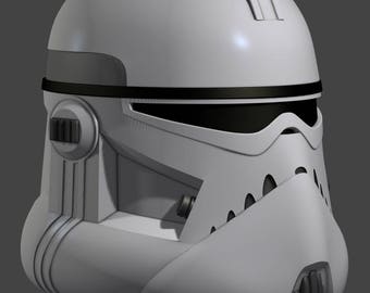 Clone trooper helmet | Etsy