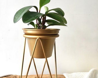 Brass plant stand | Etsy
