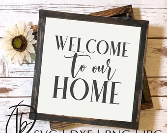 Welcome home svg | Etsy