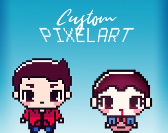 Chibi pixel art | Etsy
