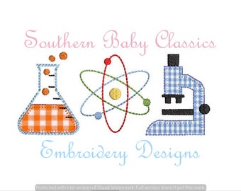Chemistry embroidery | Etsy