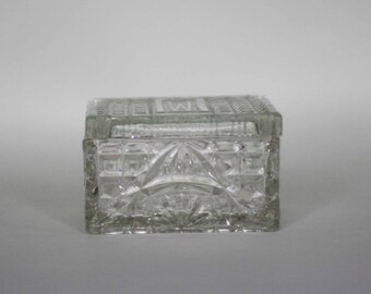 Glass cigarette box | Etsy