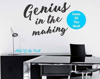 KNOWLEDGE IS POWER Wall Decal Sticker Art Decor Bedroom Design