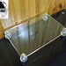 Rectangular Square Clear Acrylic Riser Stand Display Shelf