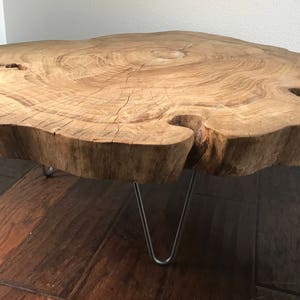 Raw wood table | Etsy