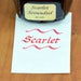 Red Calligraphy Ink for Quills and Dip Pens Scarlet Red