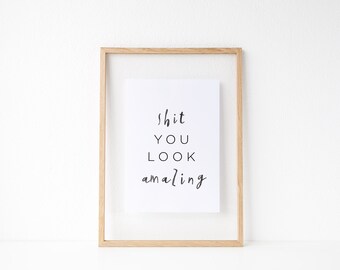You look amazing | Etsy