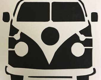 Vw bus stencil | Etsy