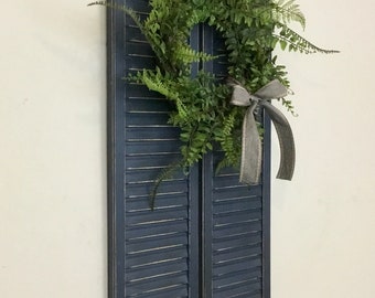 Shutter wall decor | Etsy