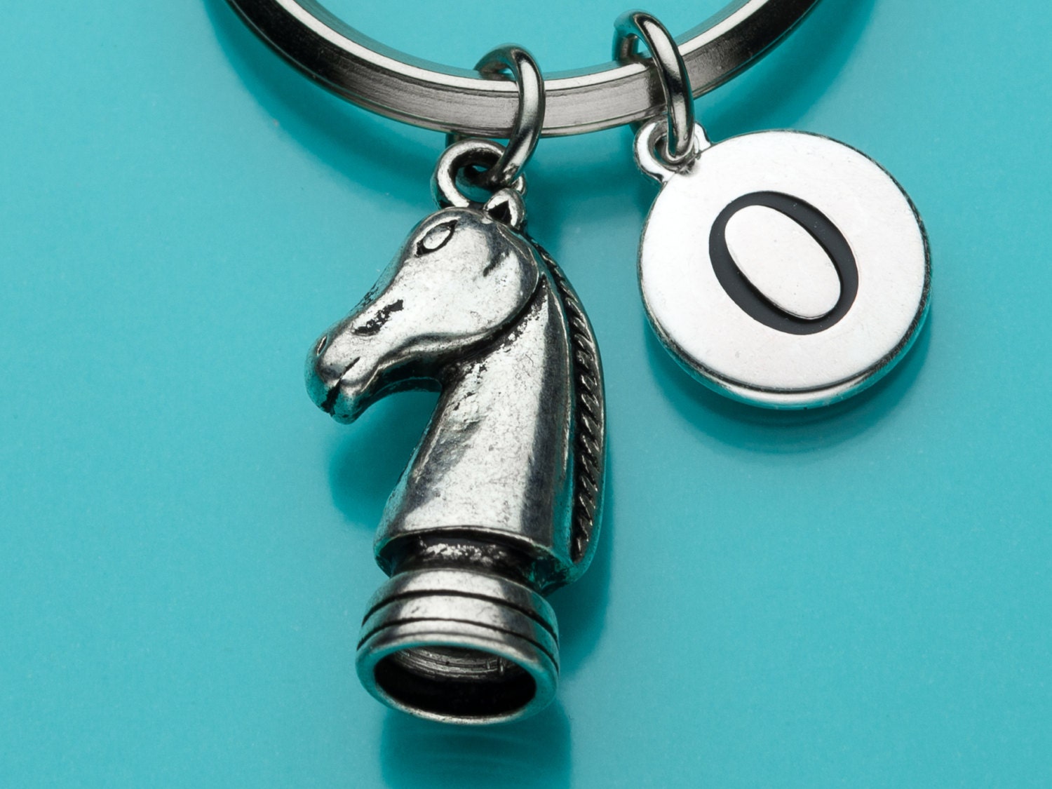 Knight Chess Piece Keychain Knight Chess Piece Key Ring