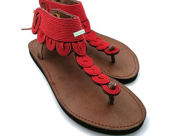 Kenyan sandals | Etsy