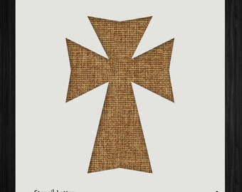 Cross stencil | Etsy